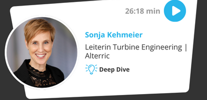 Deep Dive mit Sonja Kehmeier von Alterric | get in Engineering